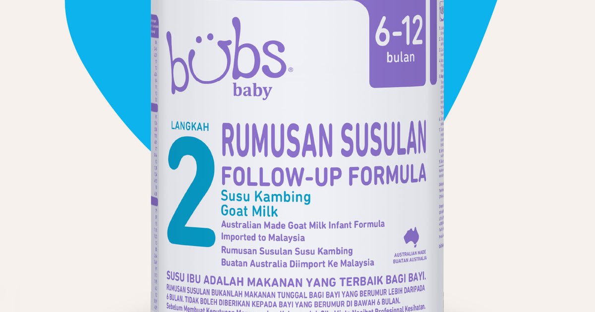 Bubs Baby Australian Goat Milk Follow-on Formula Stage 2 – Bubs Malaysia